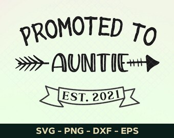 Future Auntie Svg - Etsy