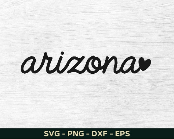 Arizona Svg Arizona Png Arizona Shirt Svg Design Arizona - Etsy