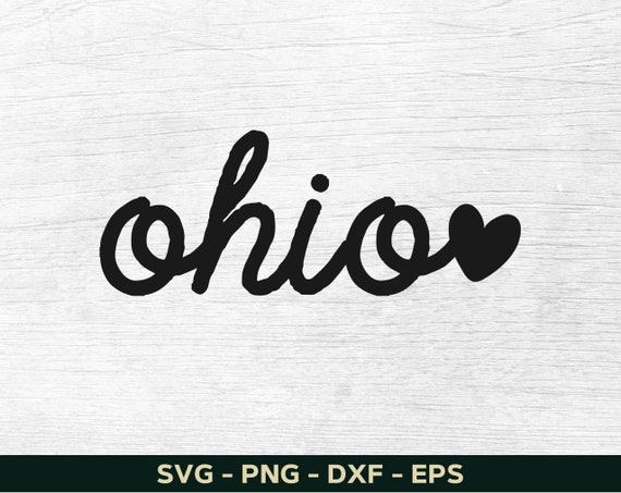 Ohio Svg Ohio Png Ohio Shirt Svg Design Ohio Lover Svg - Etsy
