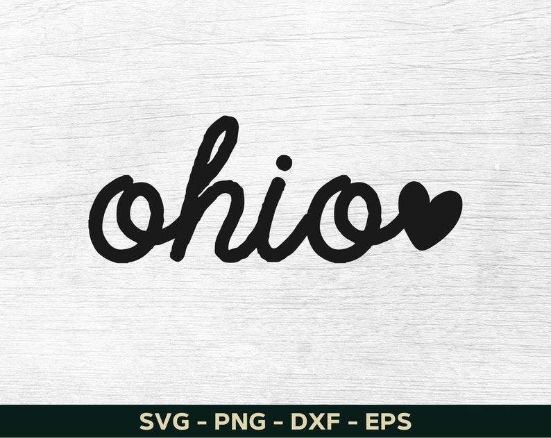 Ohio Svg Ohio Png Ohio Shirt Svg Design Ohio Lover Svg - Etsy