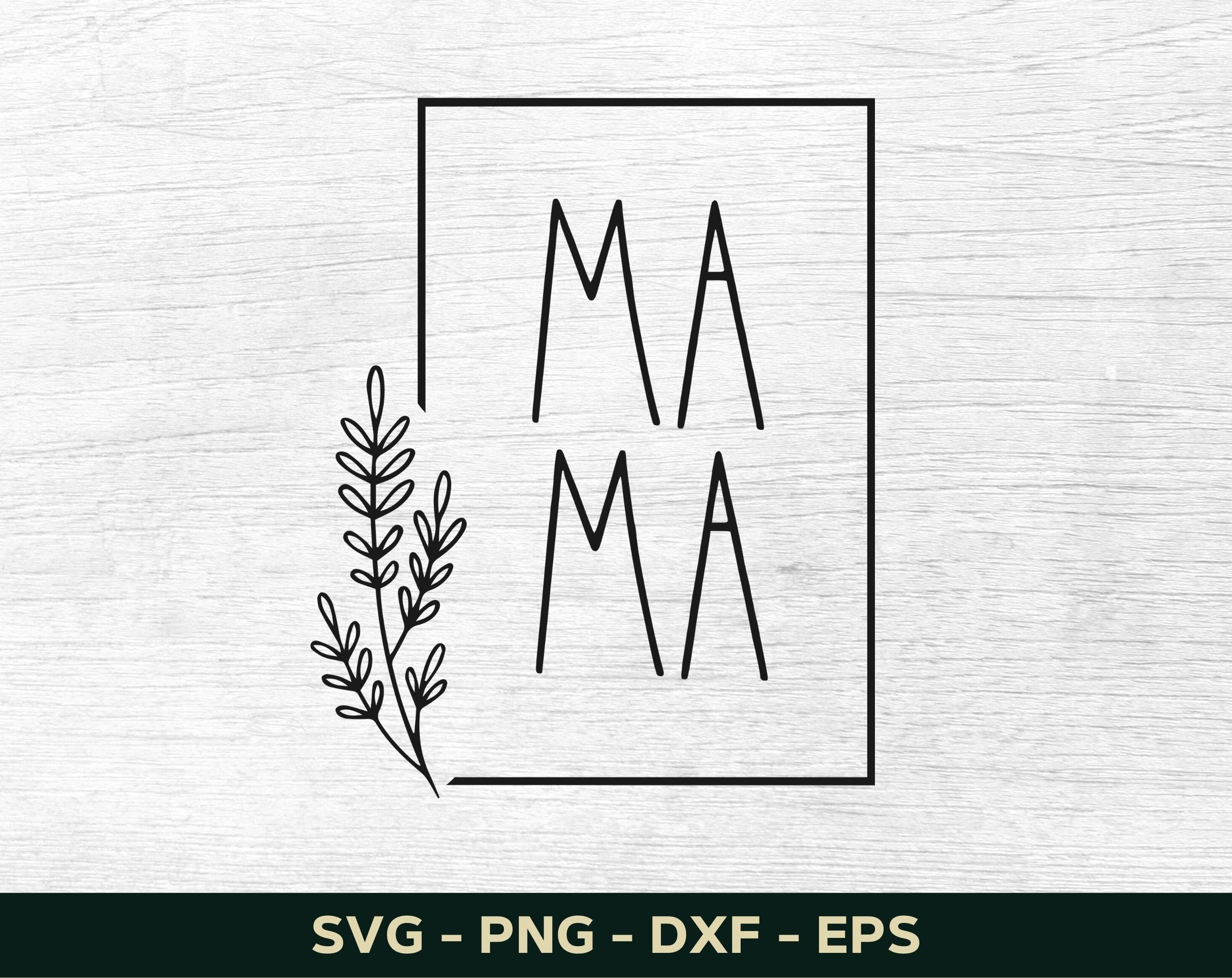 Mama Square Svg, Mama Svg, Mom Svg, Mom Life Svg, Floral Mama Svg ...