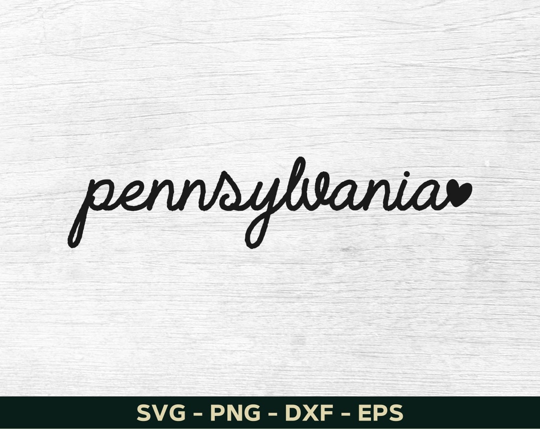 Pennsylvania Svg, Pennsylvania Png, Pennsylvania Shirt Svg Design ...
