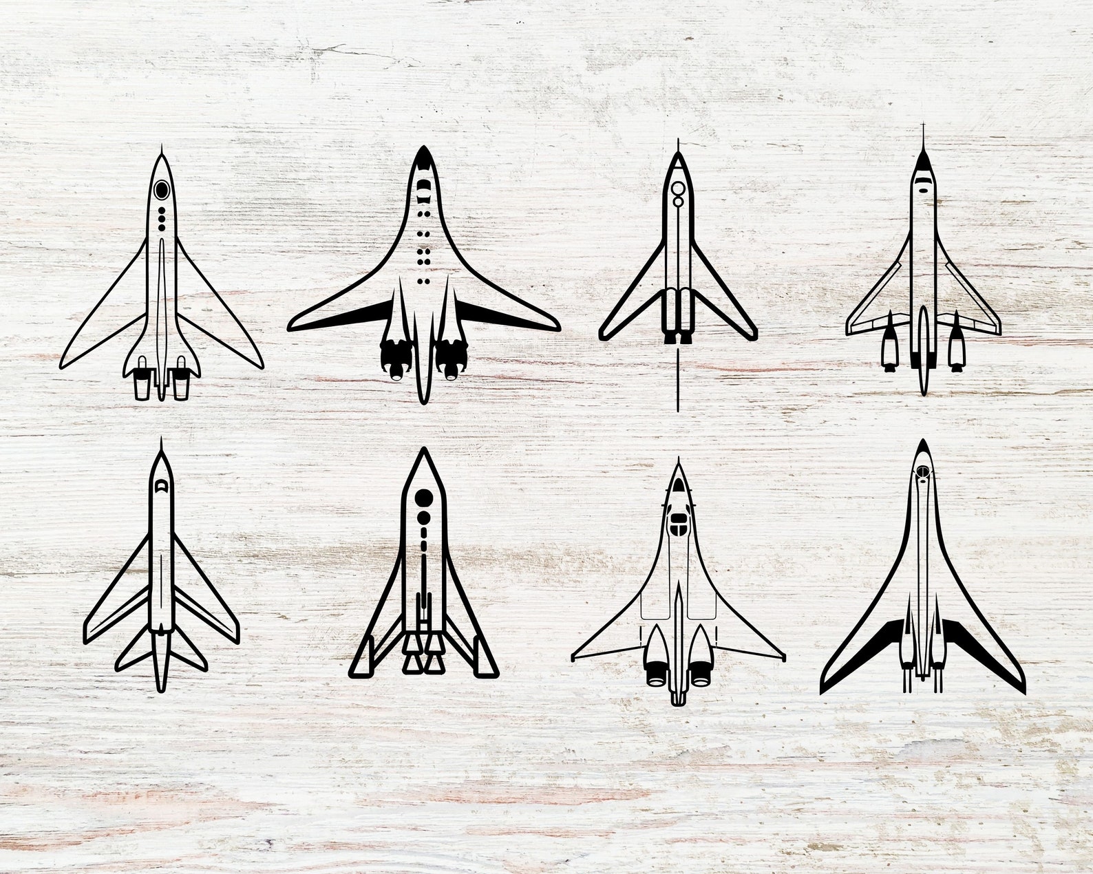 Concorde Svg Bundle, Concorde Png File, Concorde Clip Art, Concorde Cut ...
