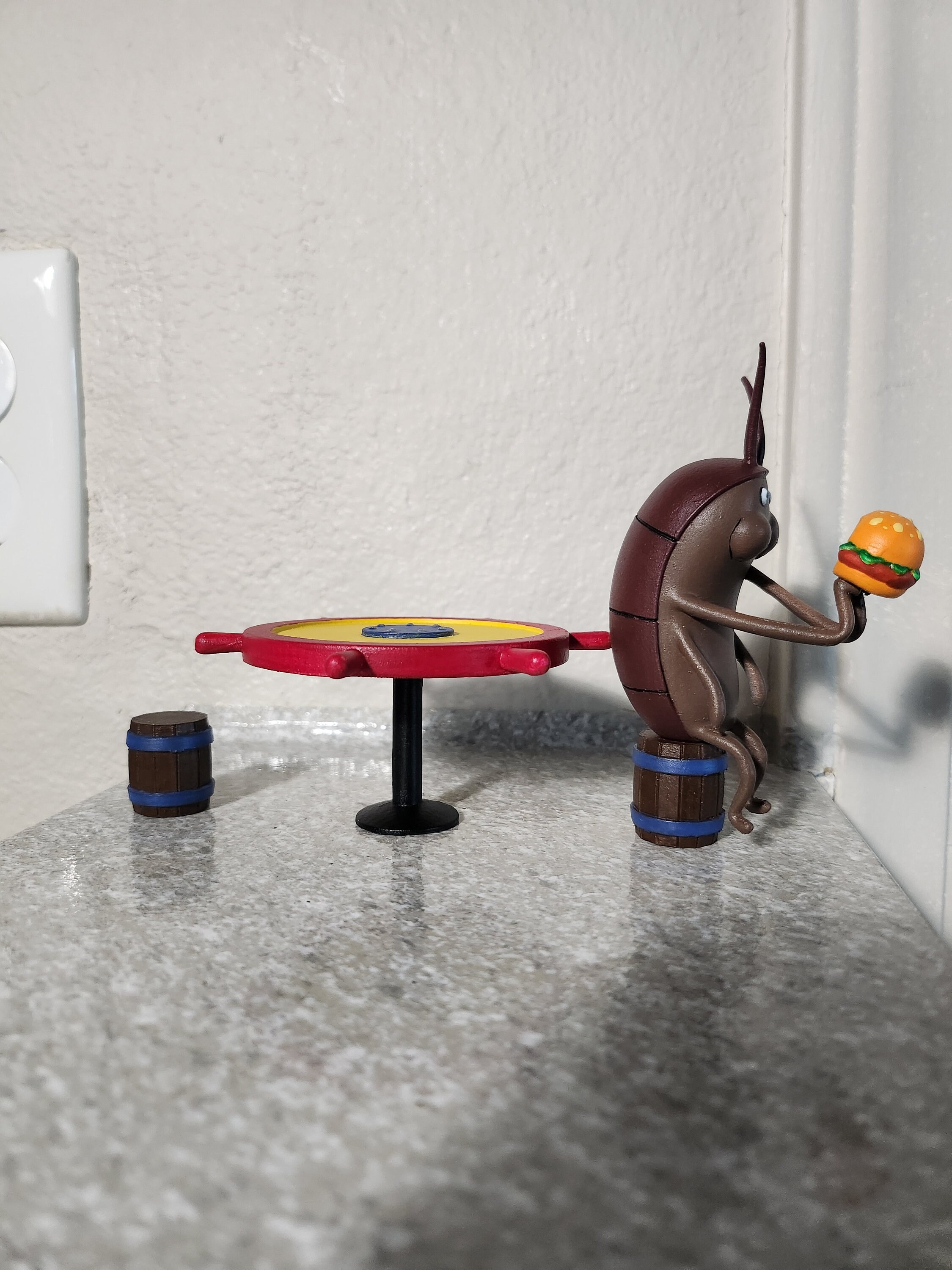Spongebob Roach Eating Krabby Patty Etsy