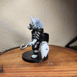 Death Wolf Furry Wolf Statue Figure Miniature - Etsy