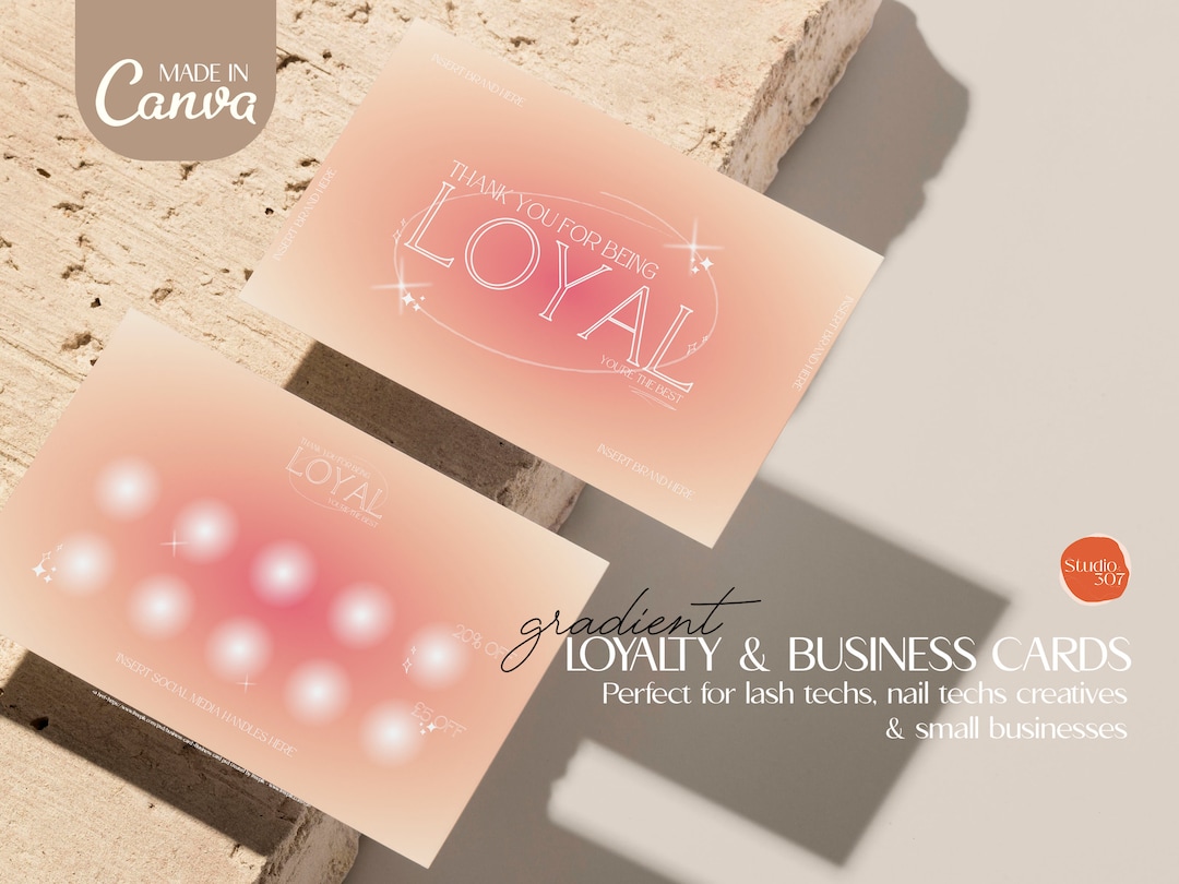 Loyalty & Business Card Designs - Perfect for Rebranding Your Business ...