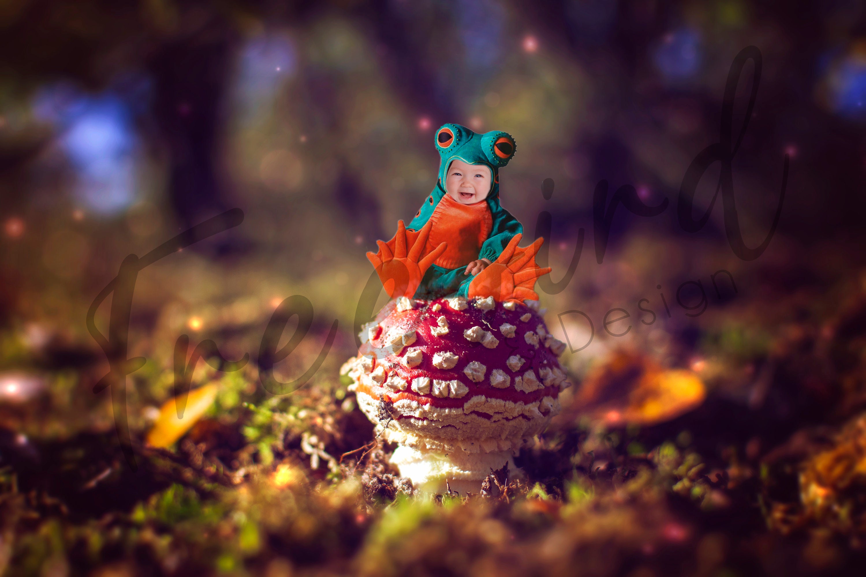 Magic Mushroom Backdrop / Background for Photoshop - Etsy Australia