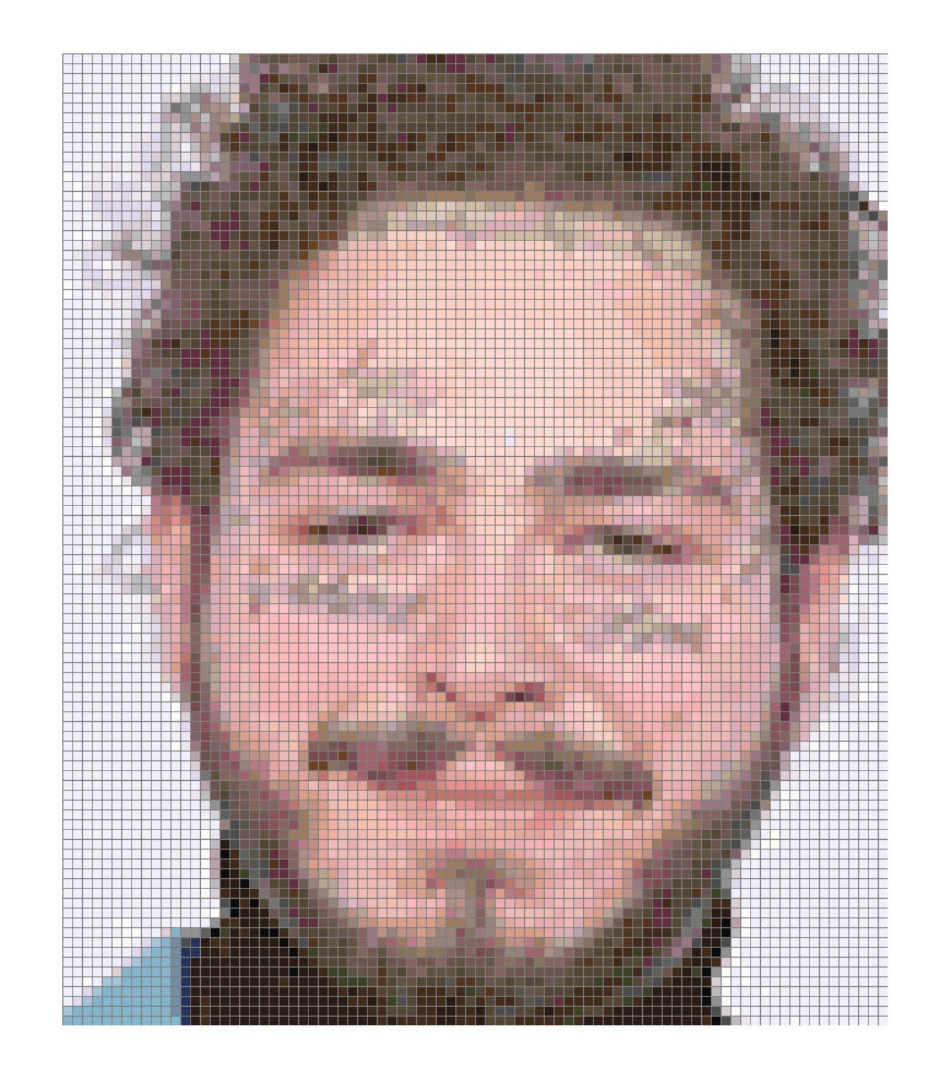 Post Malone Postie Patrón de punto de cruz - Etsy España
