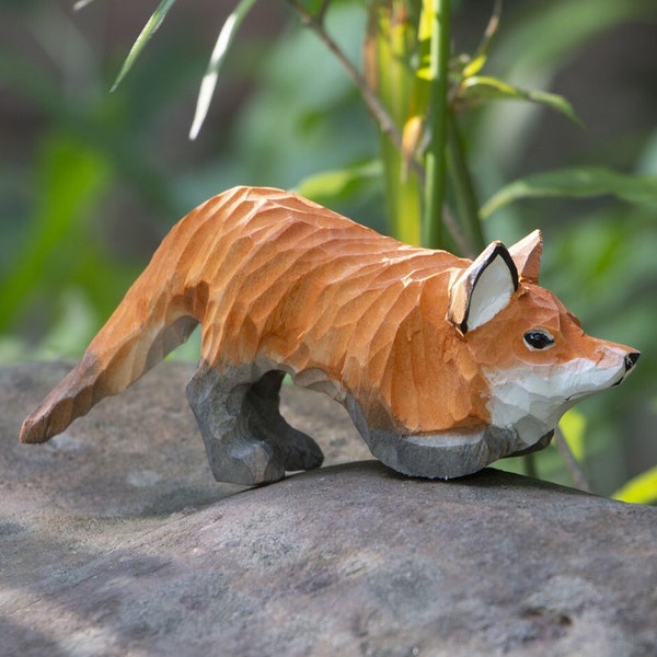Fox Figurine - Etsy