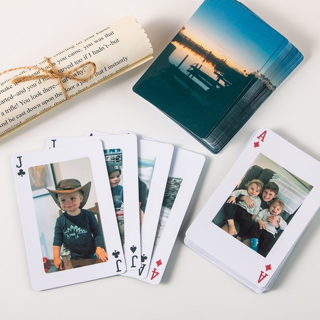 Custom Card Deck, Custom Wedding Favors Deck of Cards, Custom Playing ...