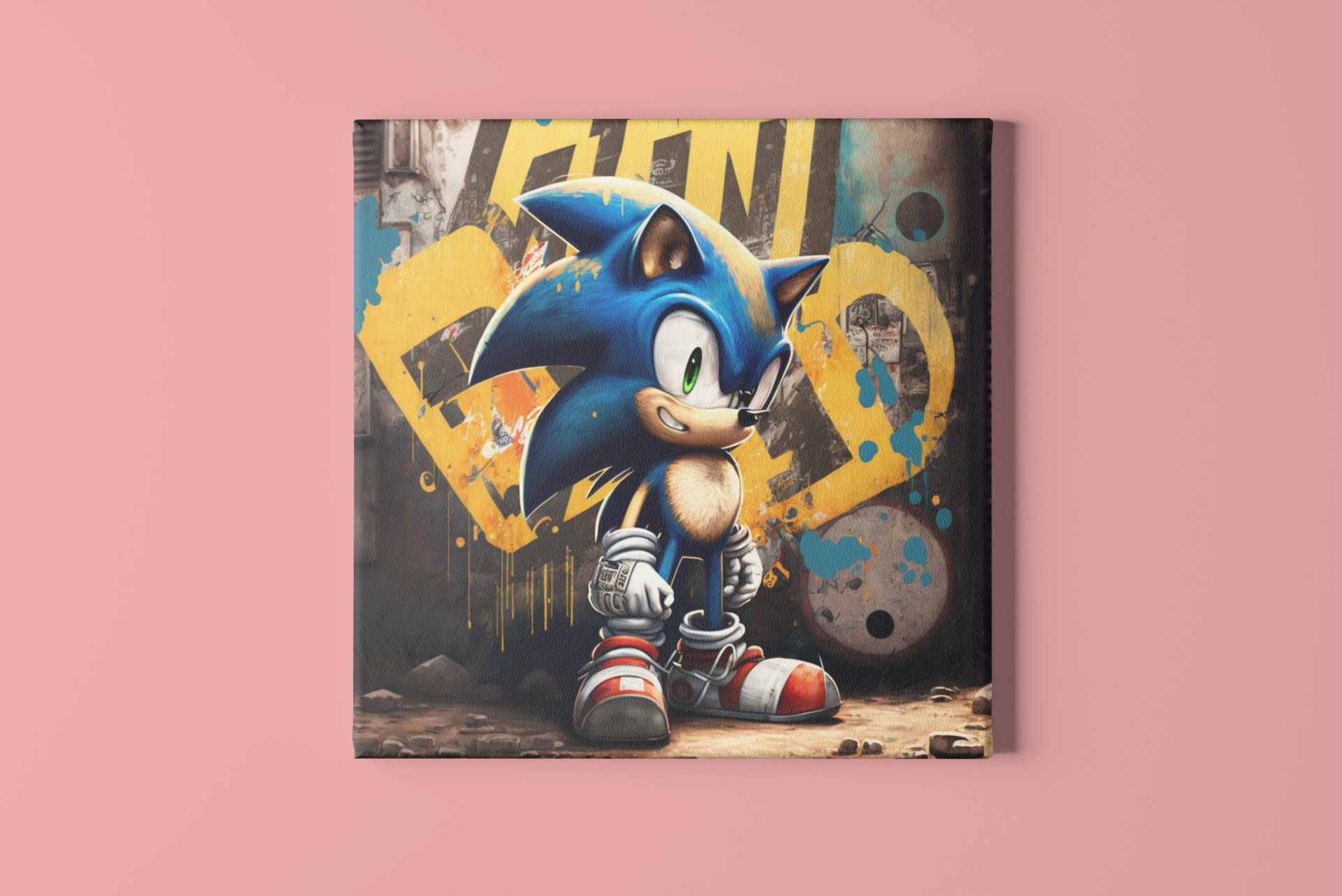 Poster Sonic the Hedgehog: Poster Digital Download Wall Art Home Decor ...