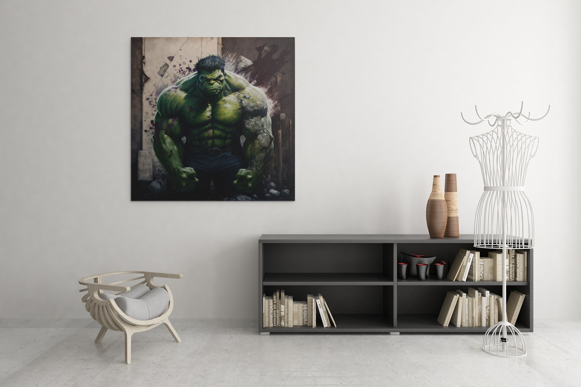 The Incredible Hulk Printable Poster Green Digital Download - Etsy