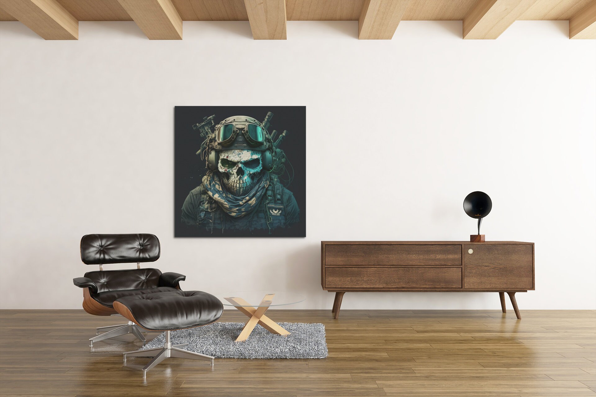 Navy Seal Skull With Helmet, Poster,printable Digital Download Wall Art ...