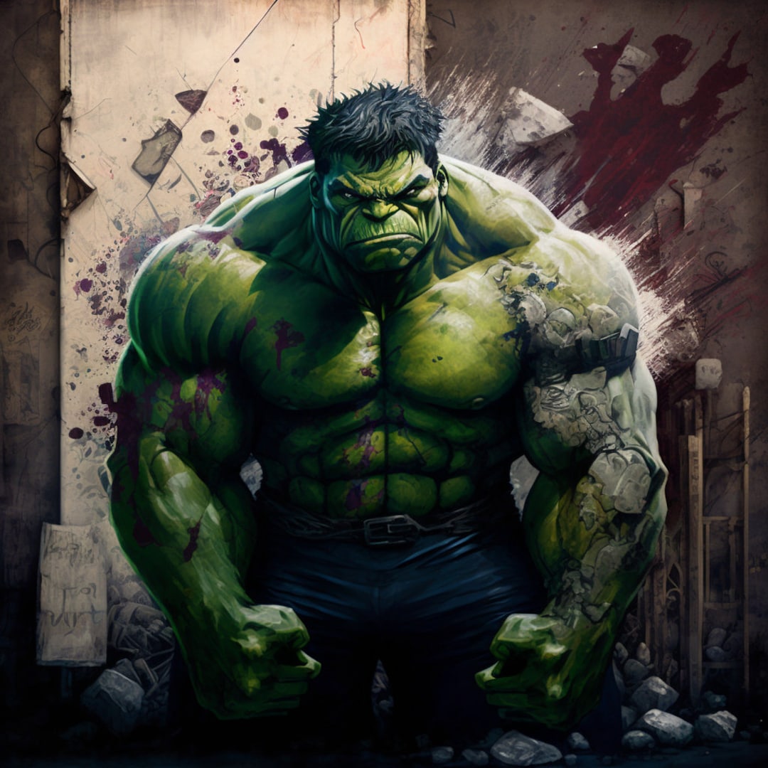 The Incredible Hulk Art