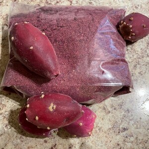 Organic Prickly Pear Cactus Fruit Powder - Etsy