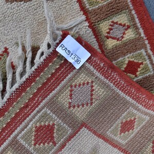 Turkish Area Rug Vintage Handmade Rug Rustic Kitchen Decor - Etsy