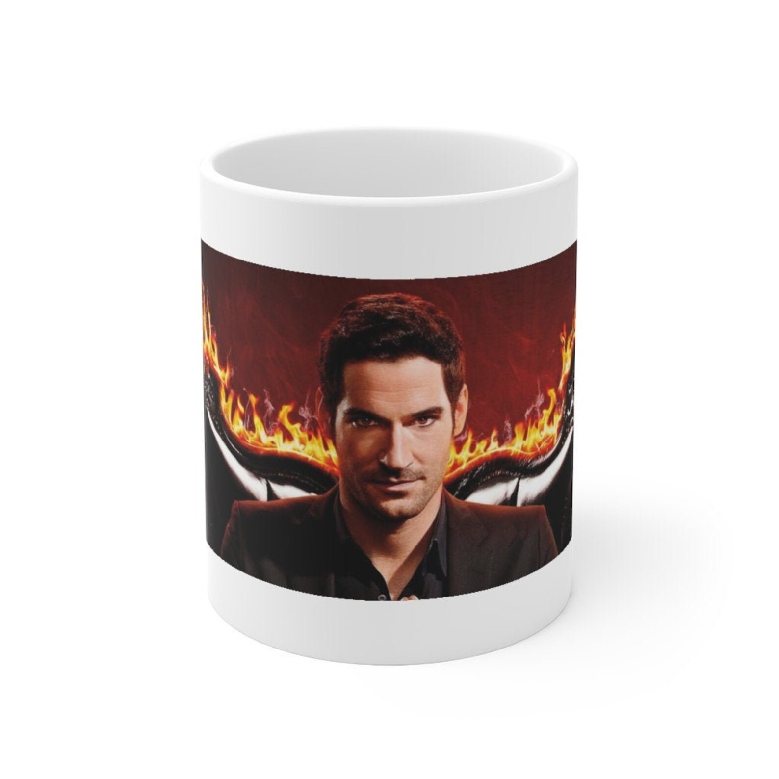 Lucifer TV Show Mug Lucifer Wings Lucifer Merchandise | Etsy