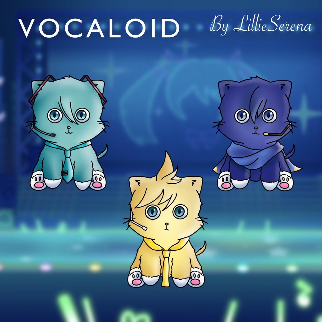 Cosplaying Cats Vocaloid Project Sekai Virtual Singer Cute Anime Kitty ...
