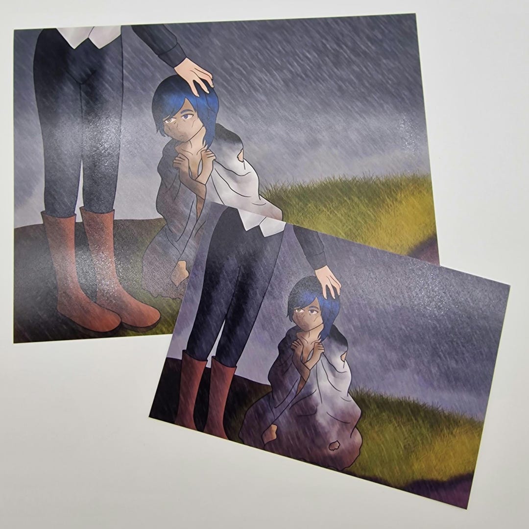 Kaeya Alberich and Crepus - Anime Mondstadt Themed, Fanart Print Poster ...