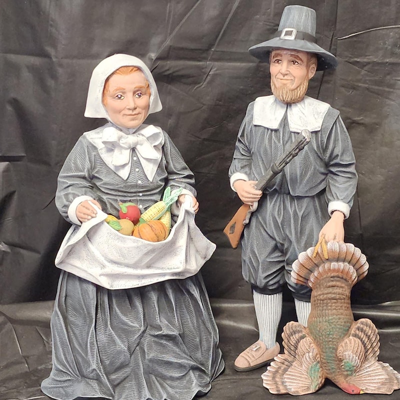Pilgrim Figurines - Etsy