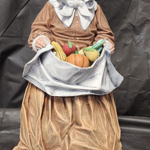 Hand-painted Ceramic Pilgrim Figurines: Thanksgiving Decor - Etsy