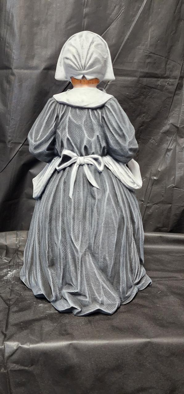 Hand-painted Ceramic Pilgrim Figurines: Thanksgiving Decor - Etsy