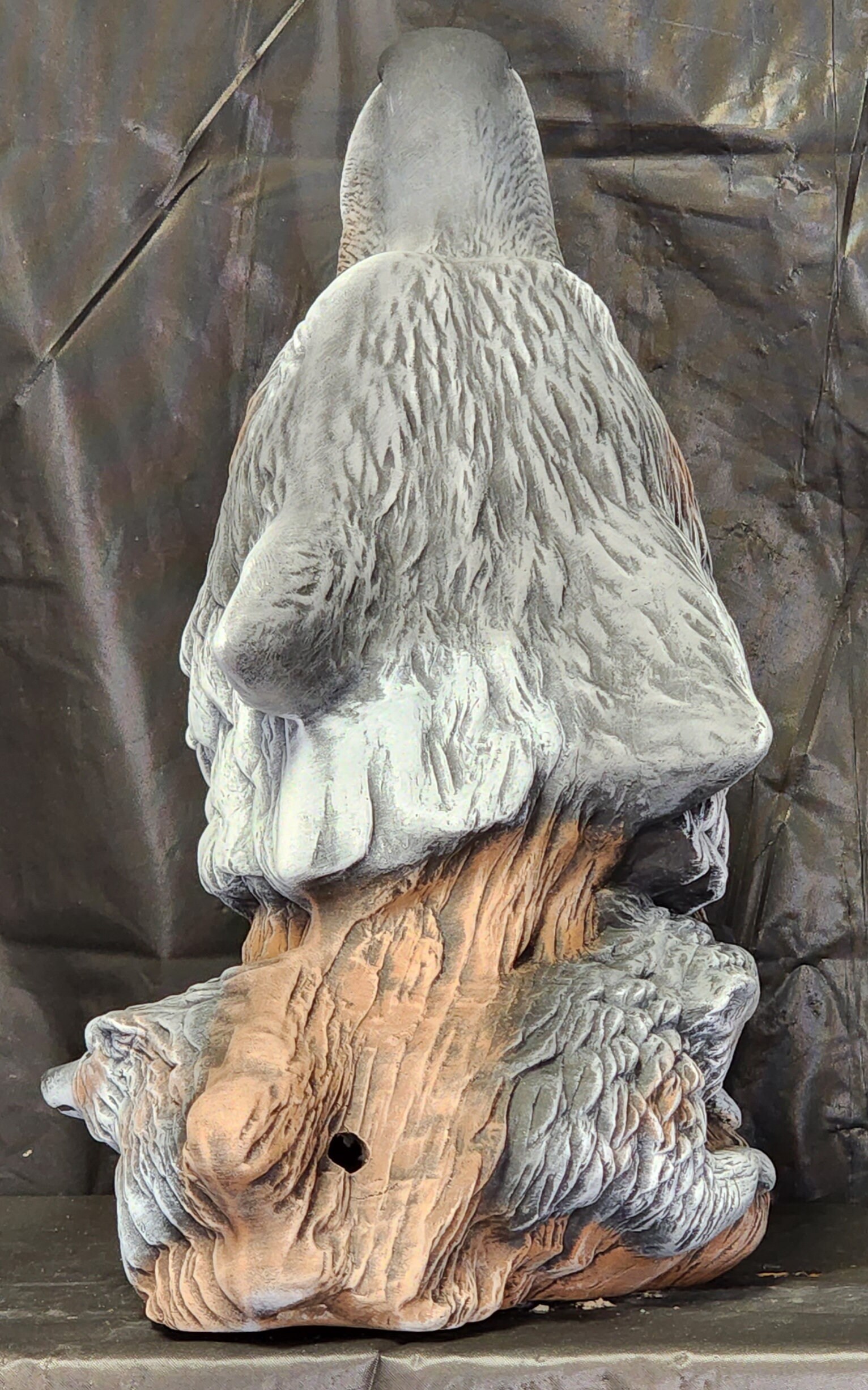 Handmade Ceramic Howling Wolf Head Incense Smoker Statue - Etsy