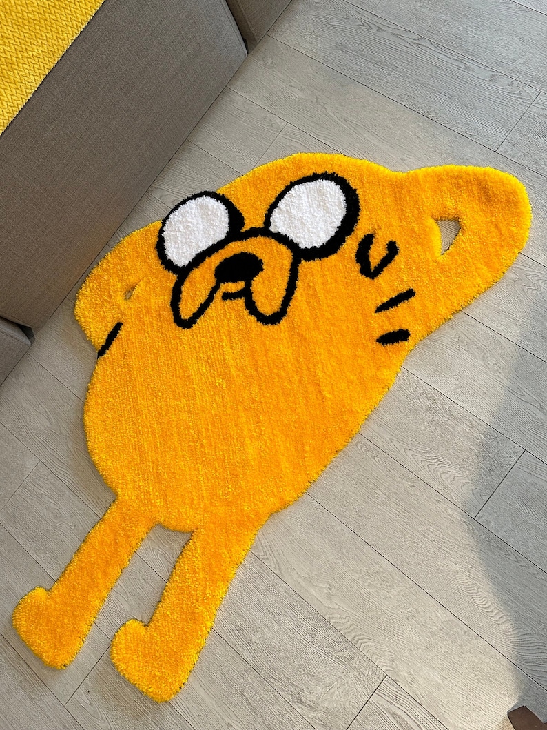Jake the Dog Rug - Adventure Time - Etsy