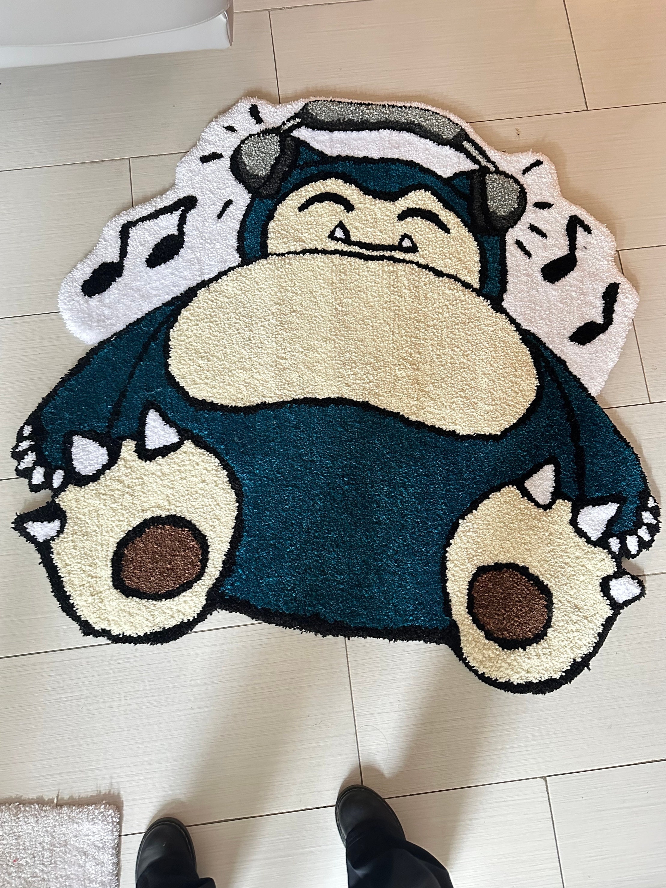 Snorlax Rug - Etsy