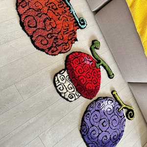 Devil Fruits Rugs One Piece Anime - Etsy