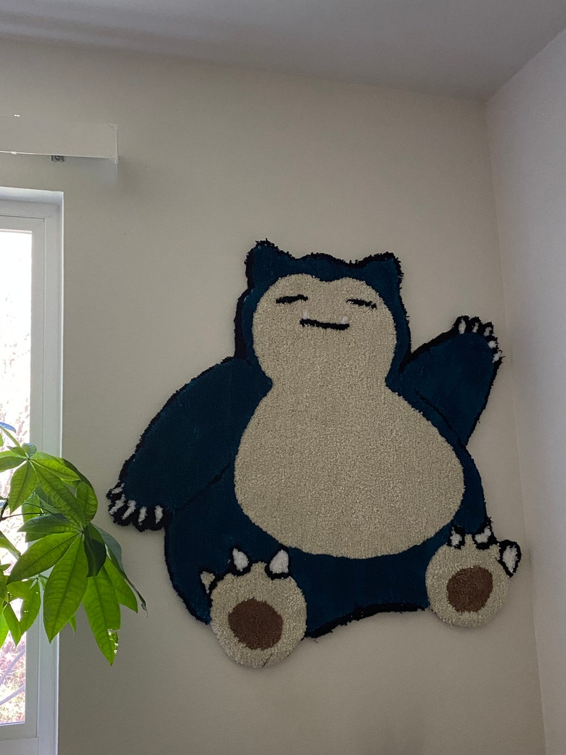 Snorlax Rug - Etsy