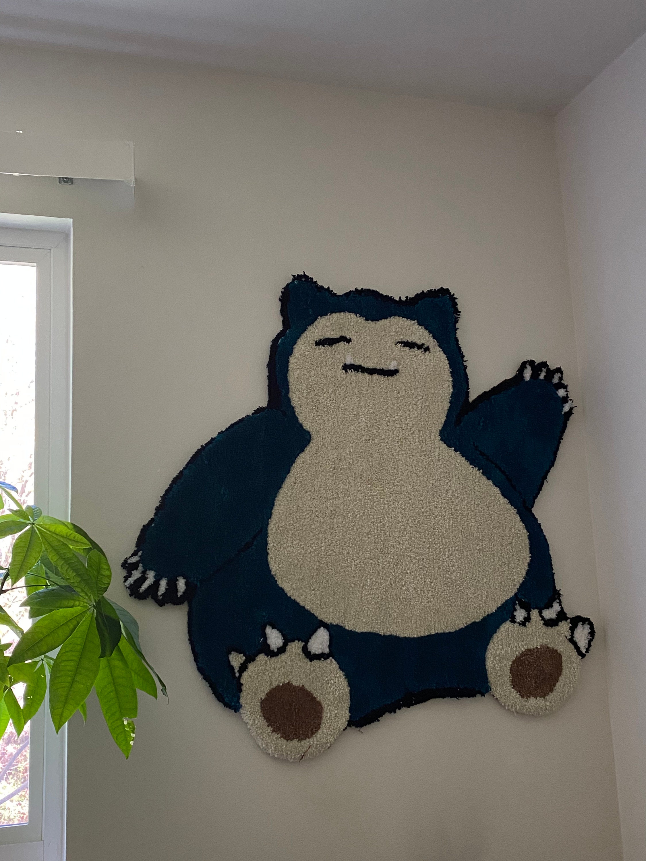 Snorlax Rug - Etsy
