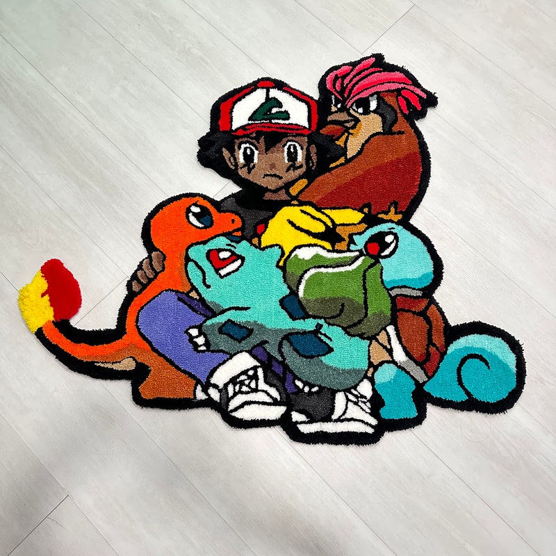 Custom Rug Pokemons - Etsy