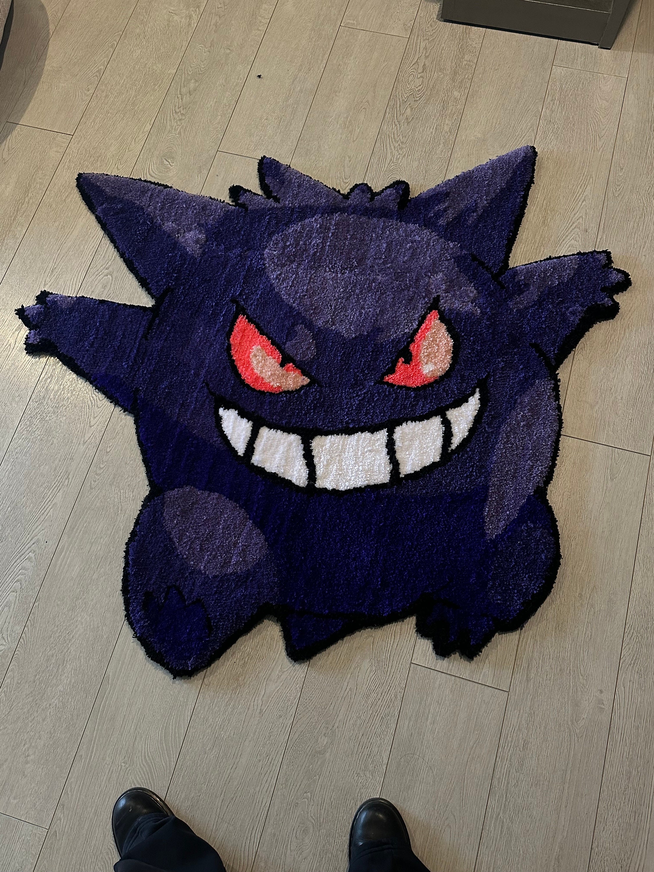 Gengar Rug - Etsy