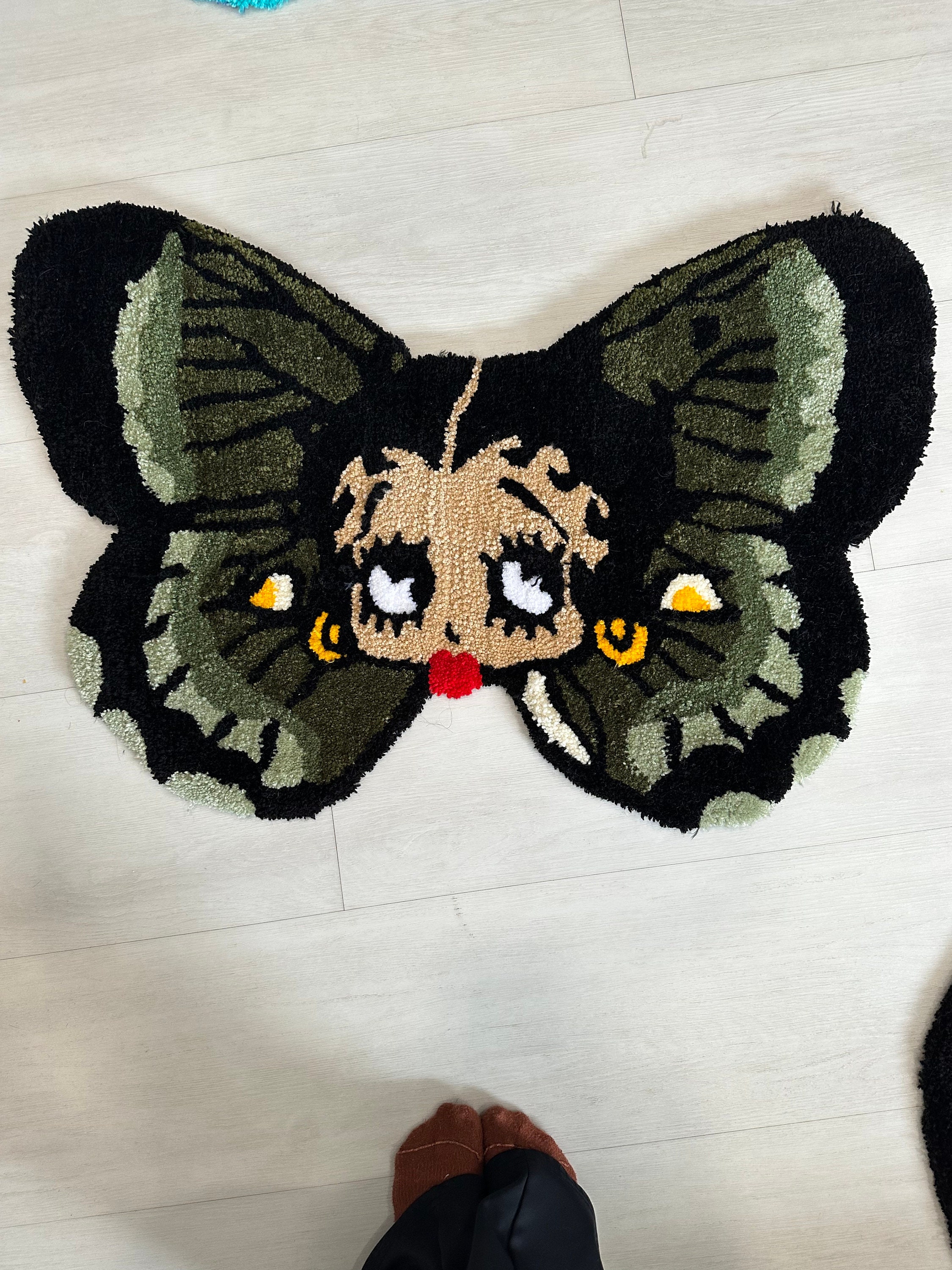Betty Boop Butterfly Rug - Etsy