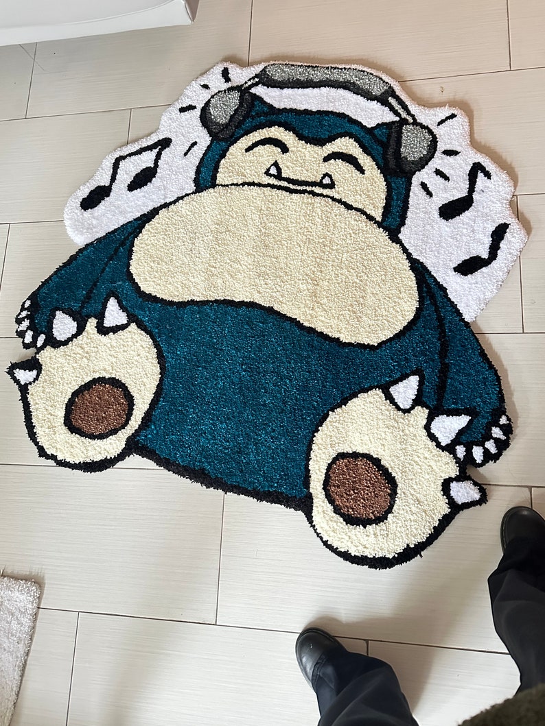 Snorlax Rug - Etsy