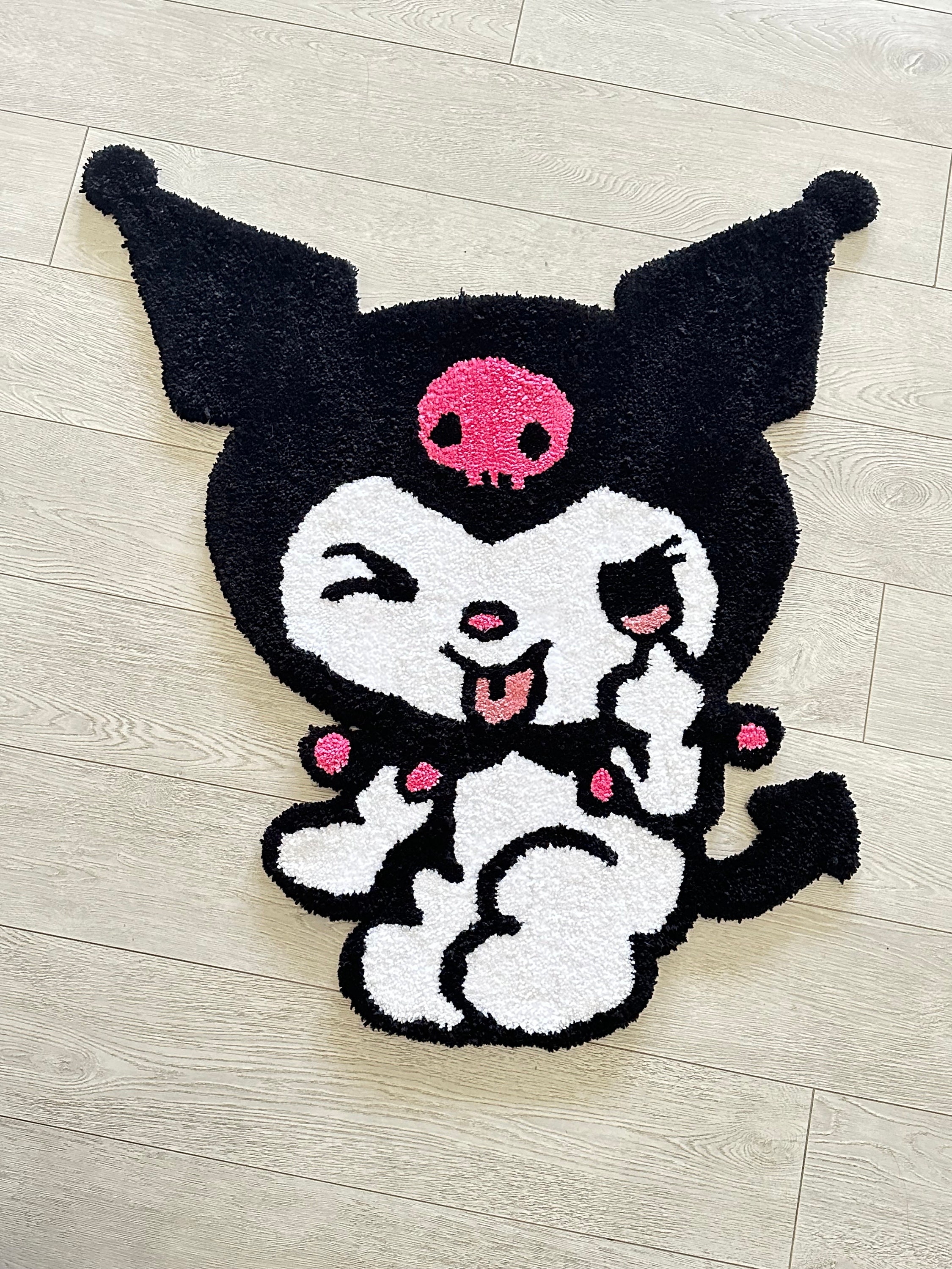 Kuromi Rug - Etsy