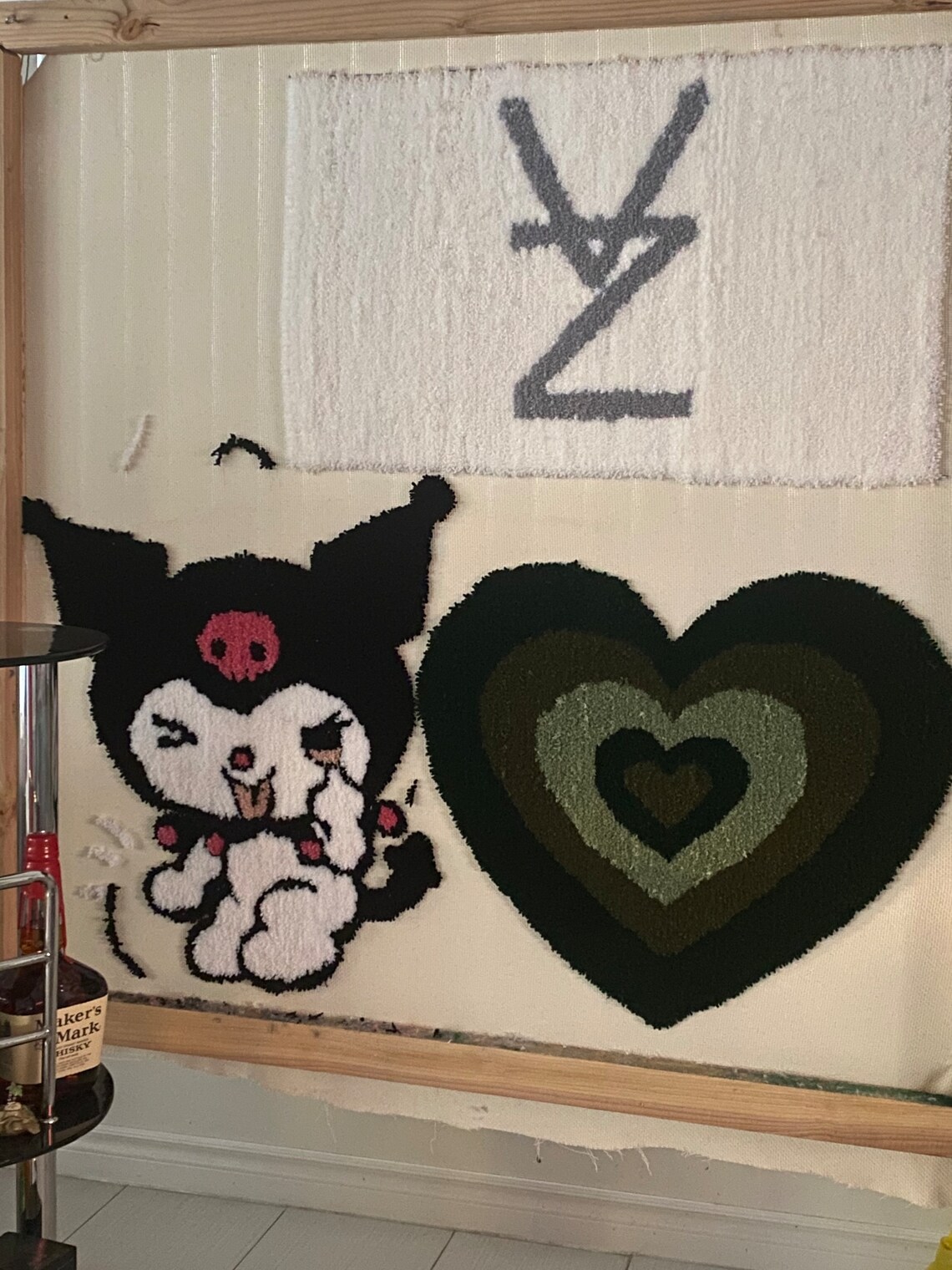 Kuromi Rug - Etsy
