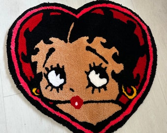 Betty Boop Area Rug Big Betty Boop Home Decoration Gifts for Her - Etsy