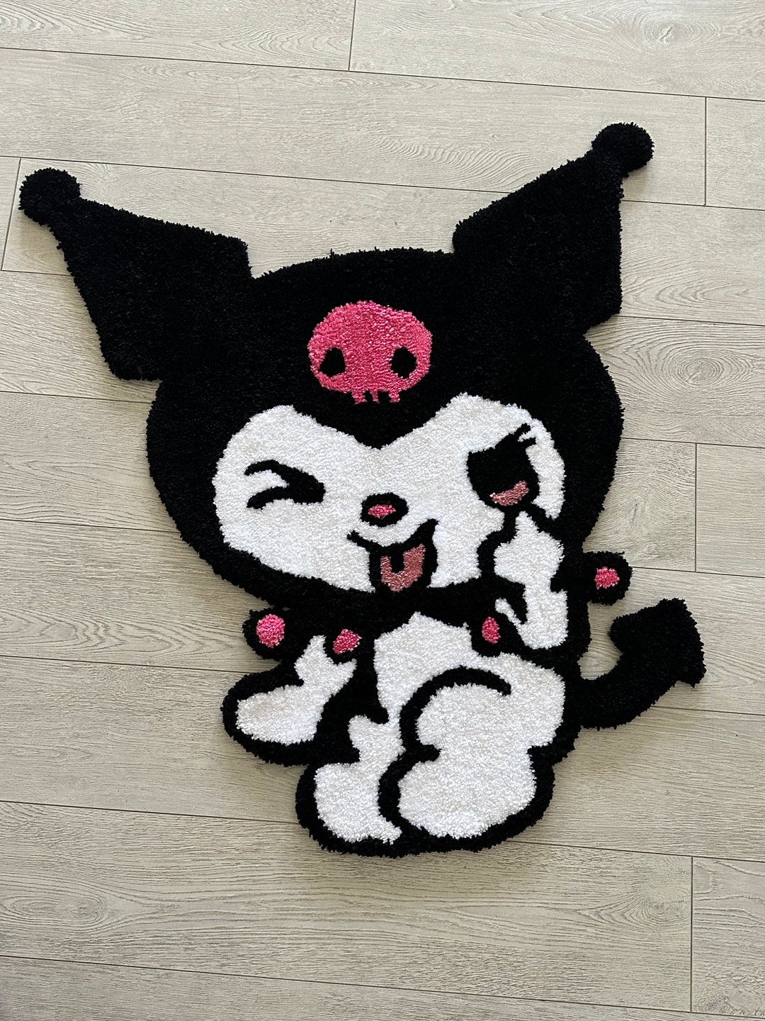 Kuromi Rug - Etsy