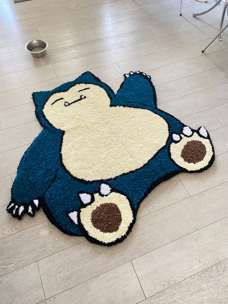 Snorlax Rug - Etsy