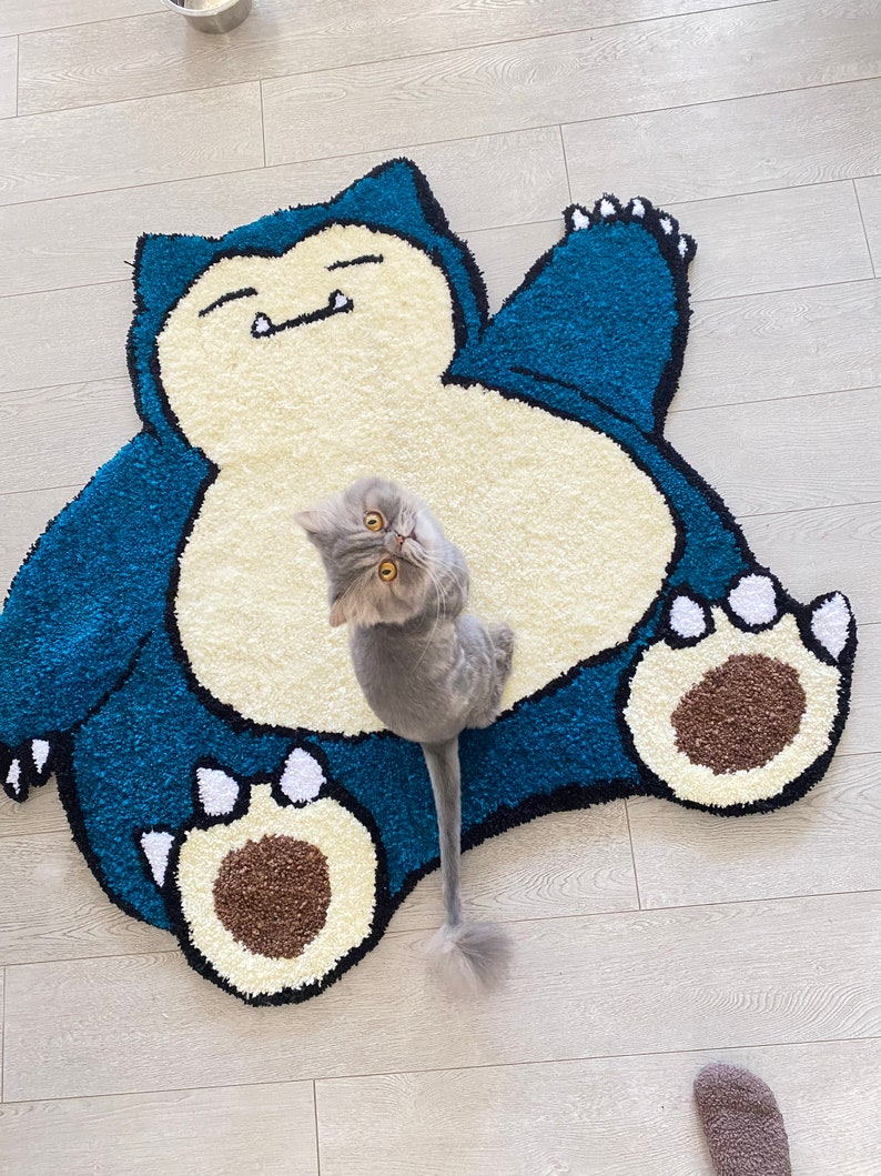 Snorlax Rug - Etsy