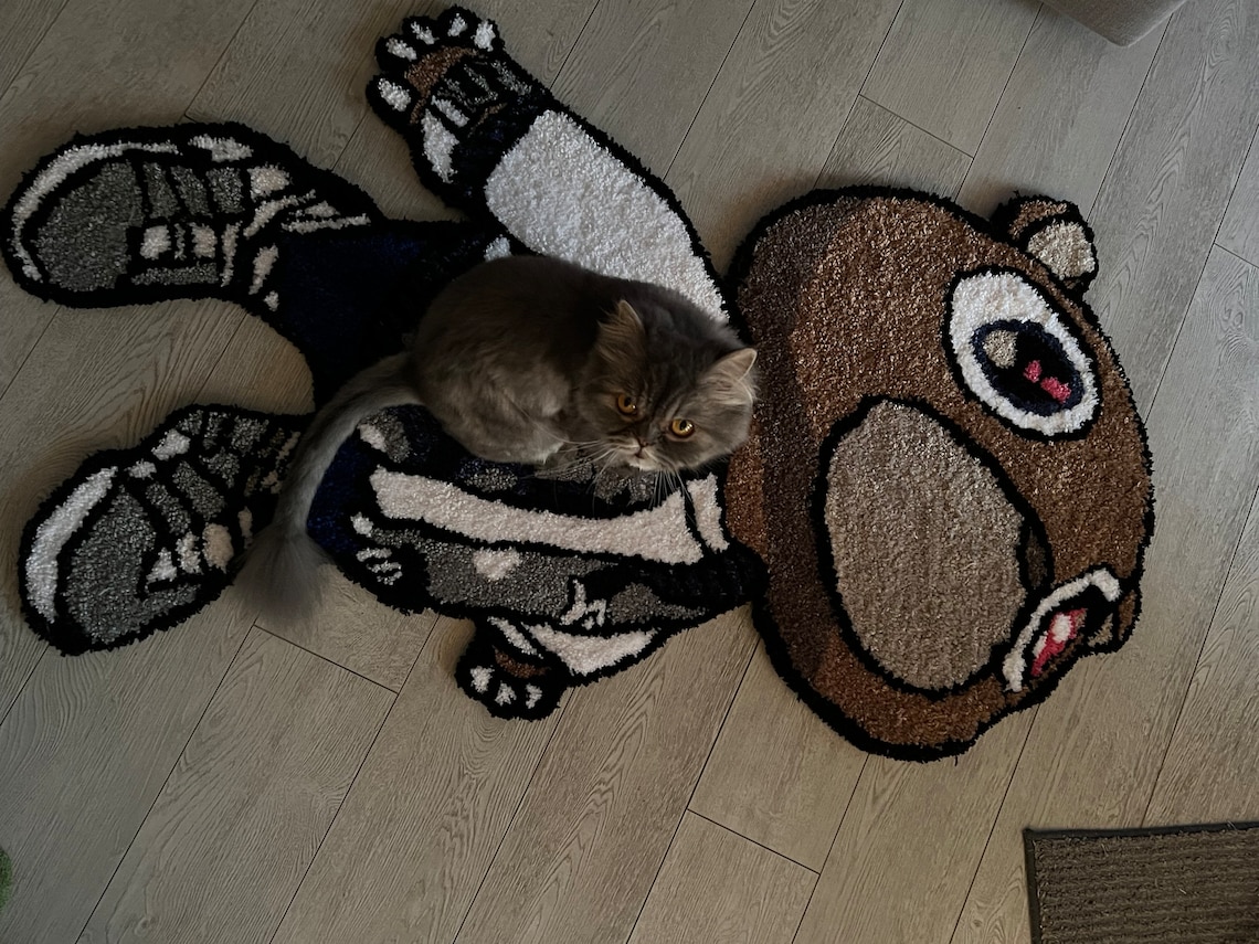 Kanye Graduation Bear Rug - Etsy