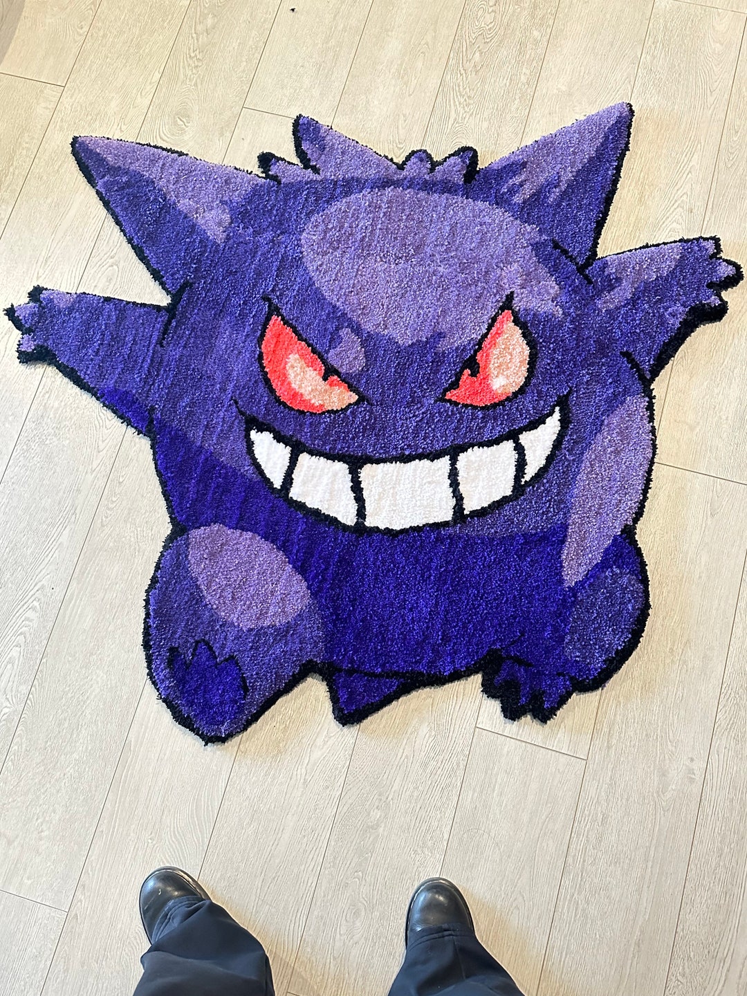 Gengar Rug - Etsy