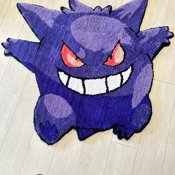 Gengar Rug - Etsy