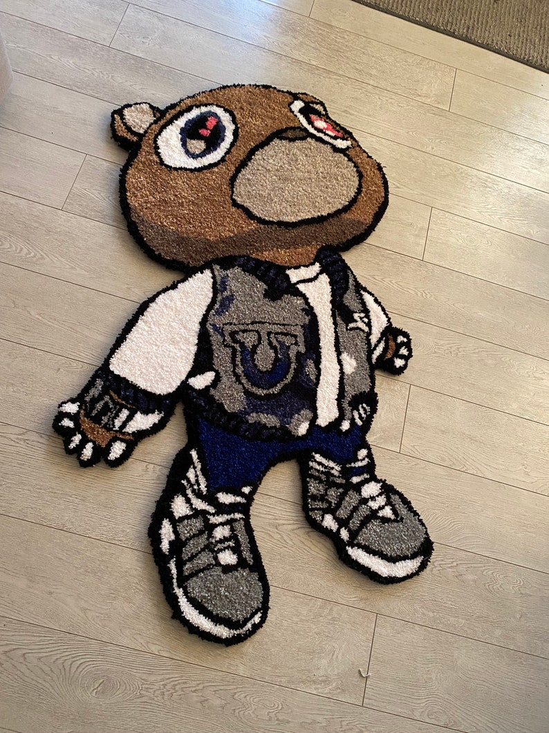 Kanye Graduation Bear Rug - Etsy