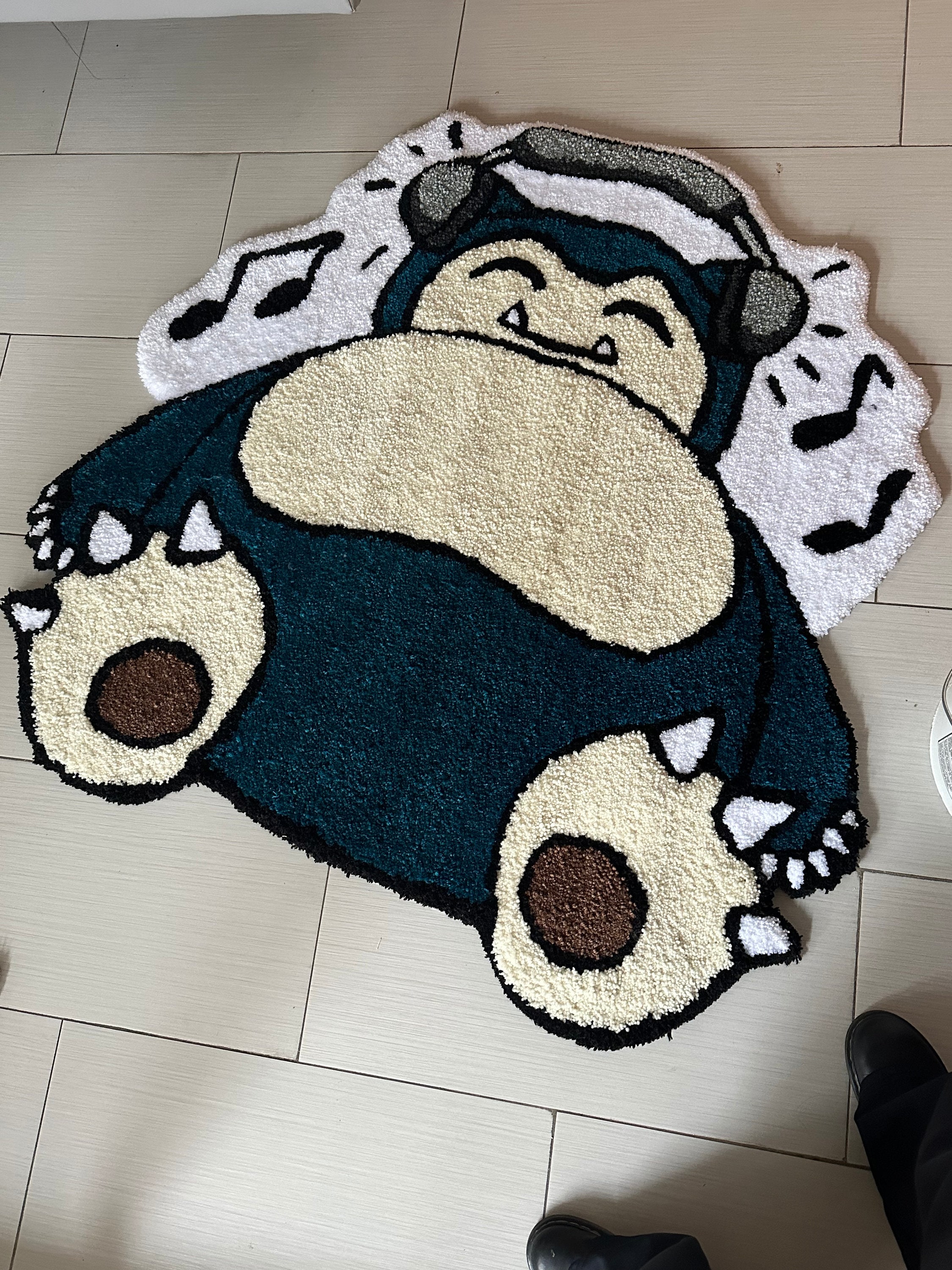 Snorlax Rug - Etsy