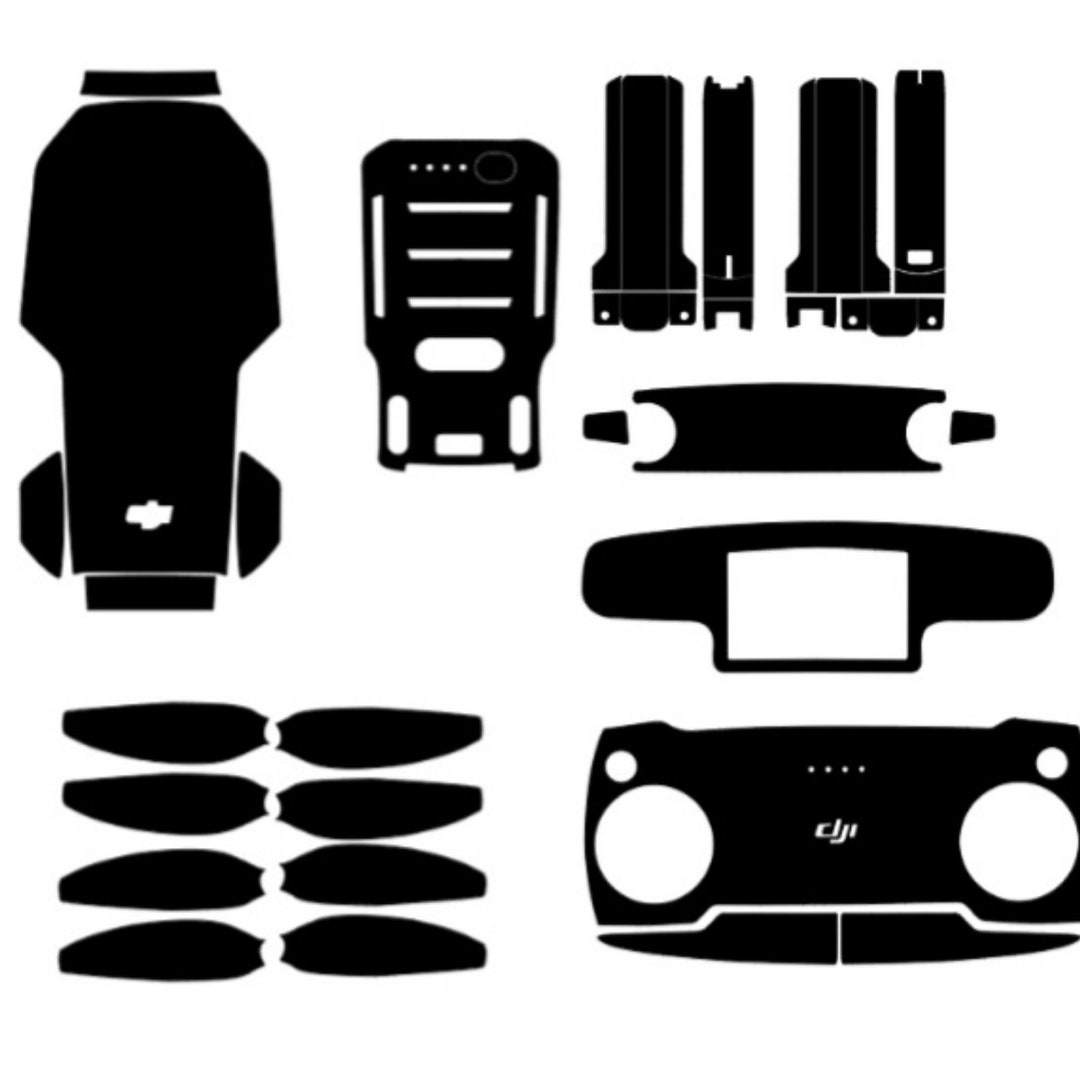 DJI Mavic Mini Skin Simple Template 2020 - Etsy