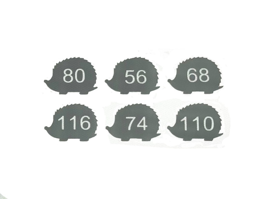 Ironing Picture Dress Sizes Hedgehog to Iron 50pcs. free Color Choice ...