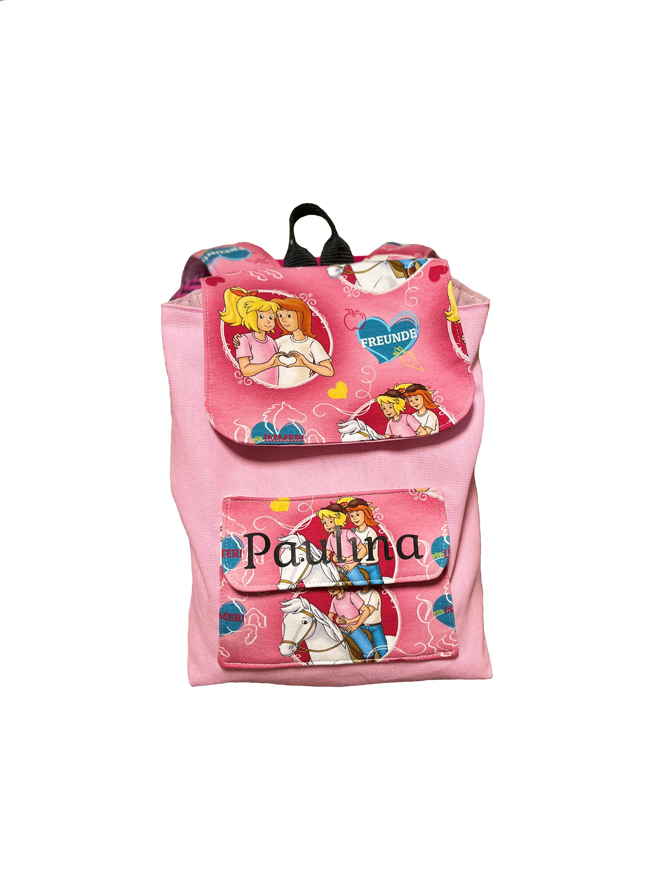 Sac à dos maternelle Bibi et Tina personnalisable sac avec et sans nom ...
